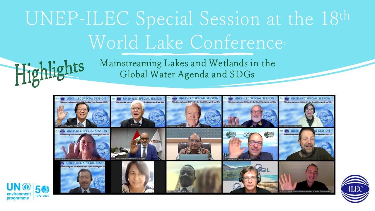 UNEP-ILEC特別セッションの概要 | International Lake Environment Committee | 公益財団法人 ...